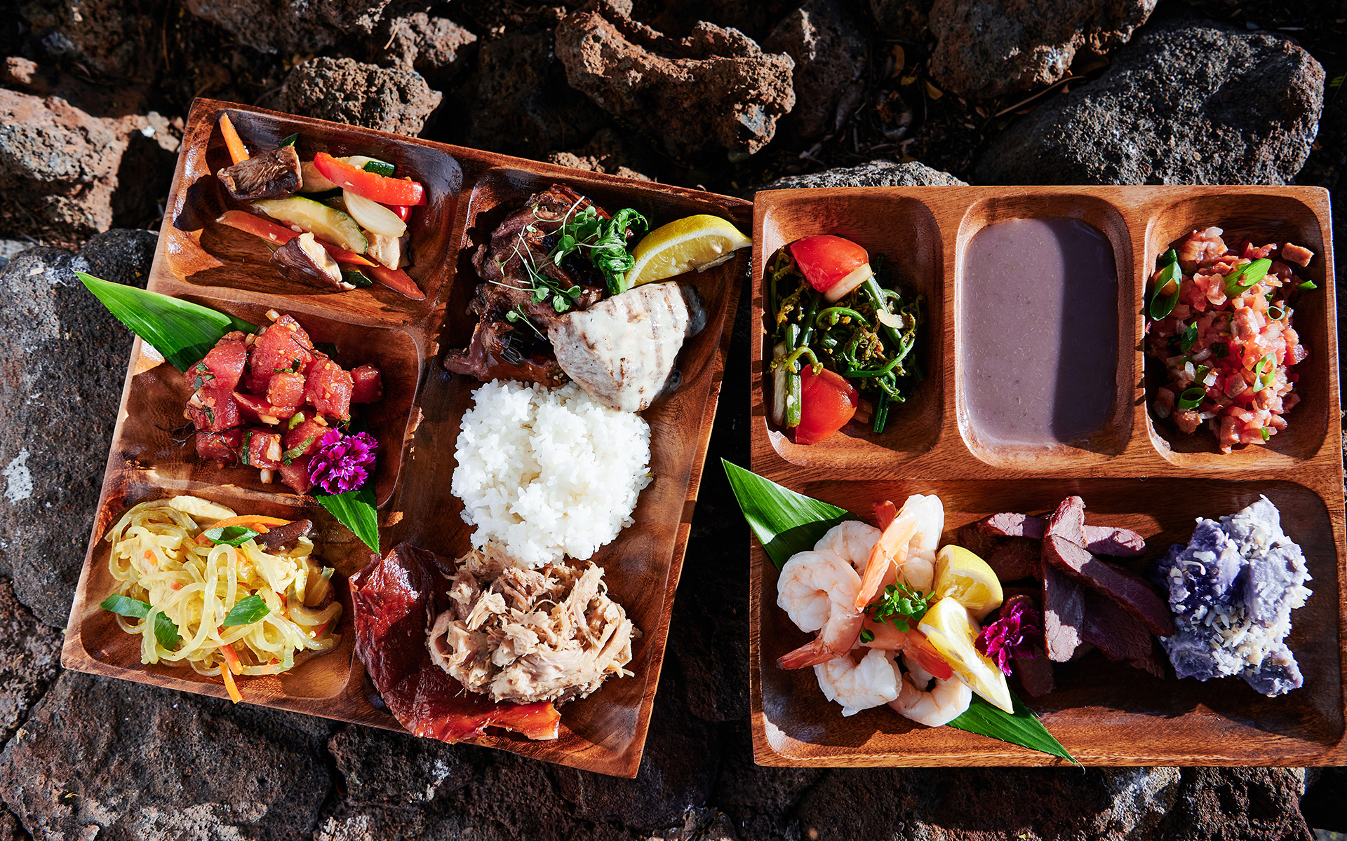 Hawaiian Luau Dinner Menu